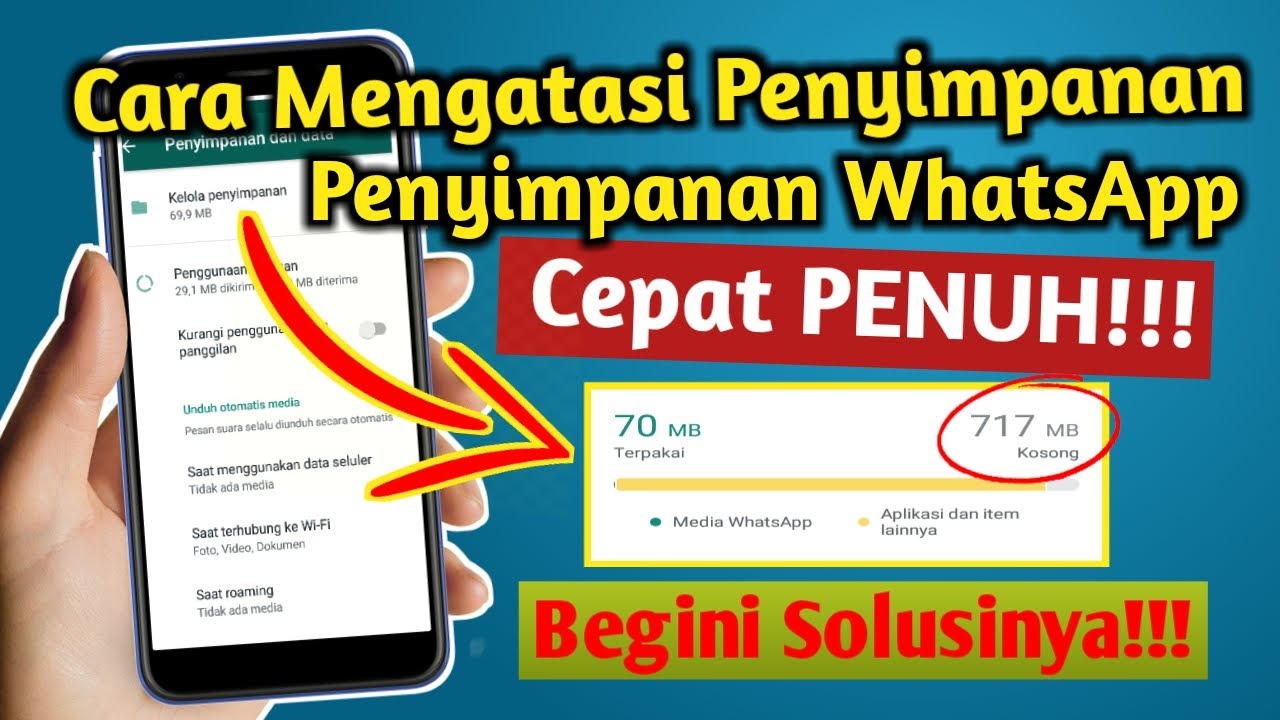 4 Cara Ampuh Atasi Memori Whatsapp yang Penuh 2026