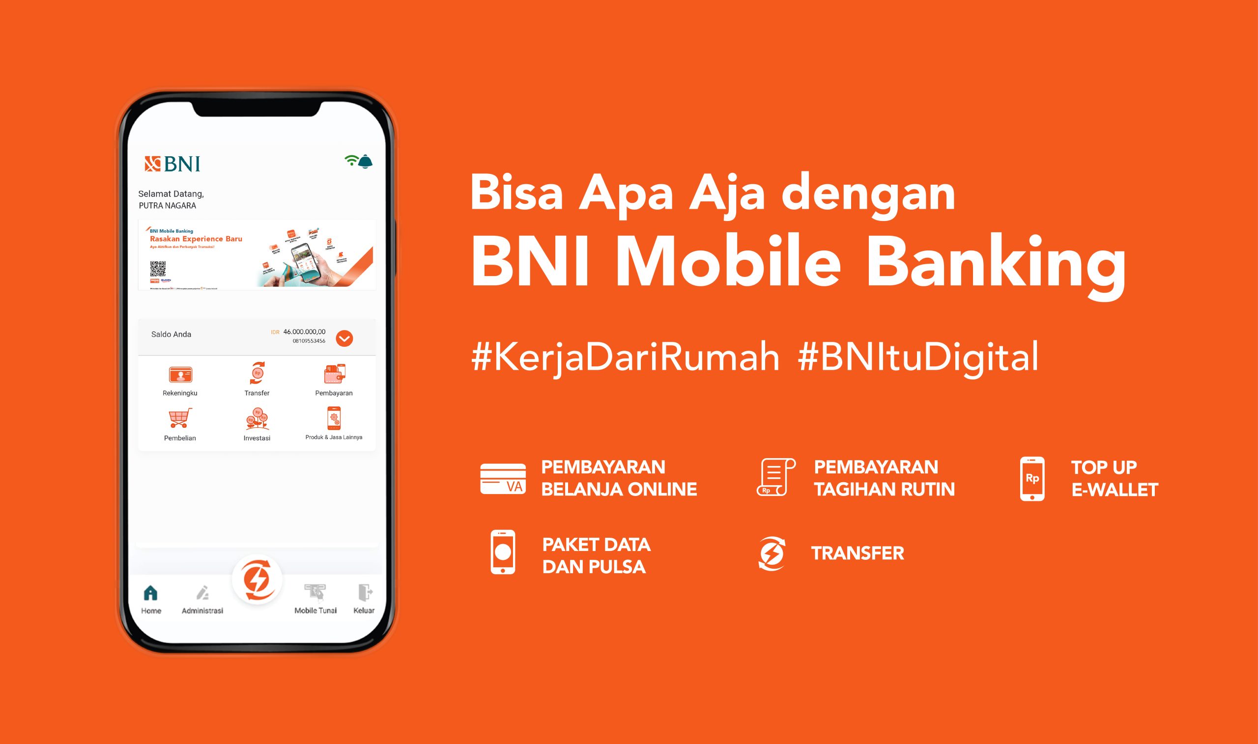 Bank BNI: Ini Cara Buka Rekening Tanpa ke Cabang Bank 2025